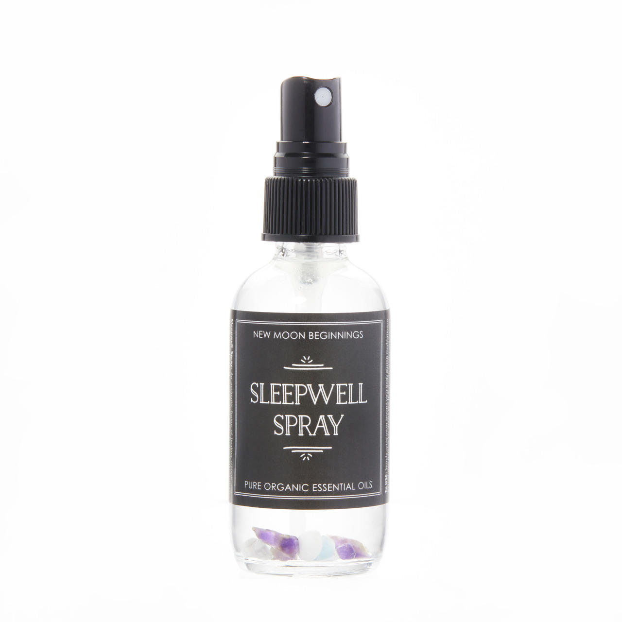 Sleep Well Spray - Room Spray with Healing Crystals | New Moon Beginnings