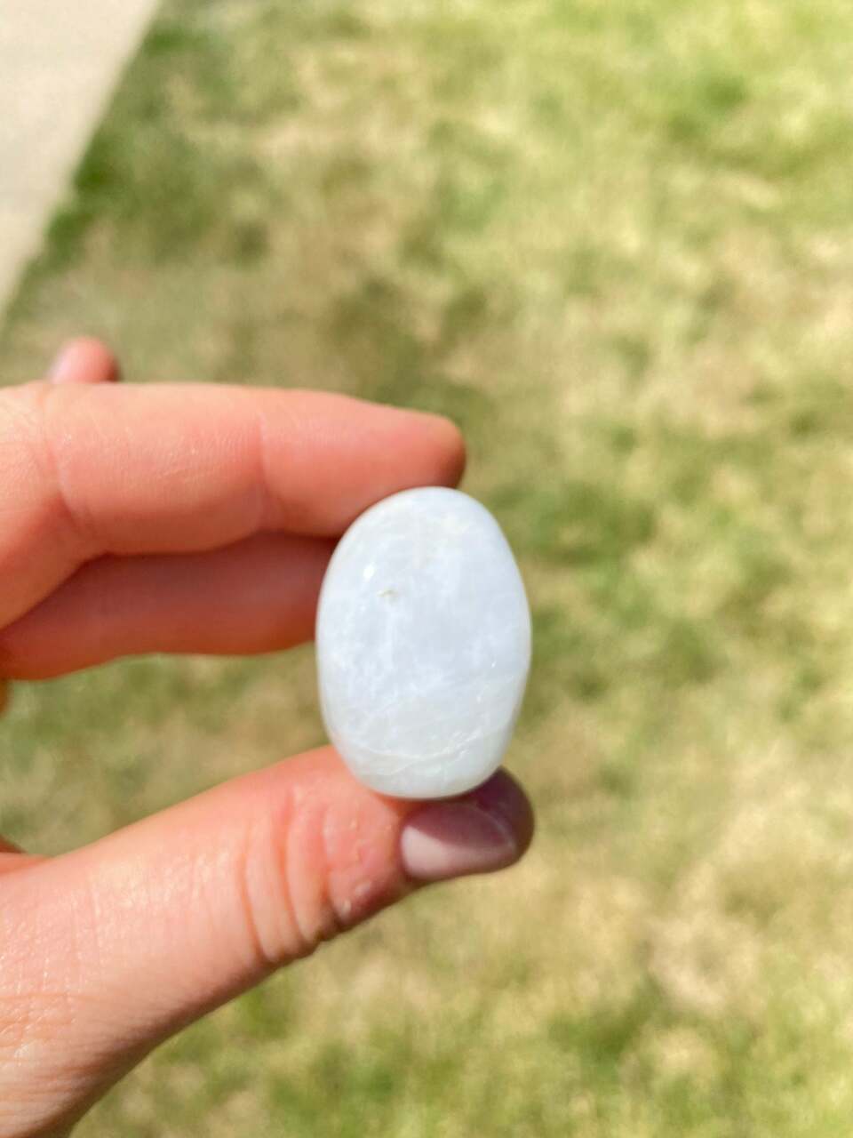 Large Tumbled White Moonstone - White Moonstone Tumbled Stone | New ...