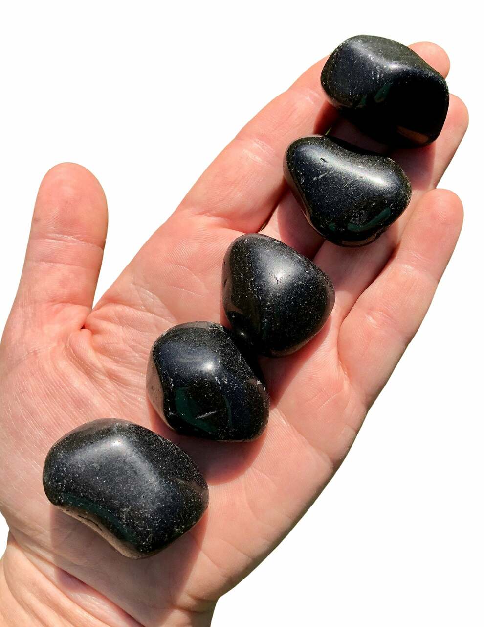 Tumbled Black Obsidian - Black Obsidian Tumbled Stone | New Moon Beginnings
