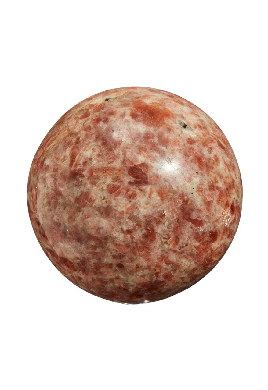 Large Sunstone Crystal Sphere - 2 | New Moon Beginnings
