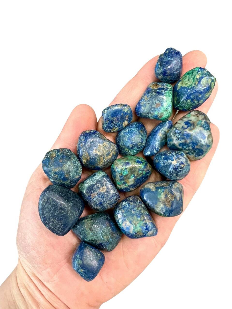 Azurite Tumbled Stone - Grade A | New Moon Beginnings