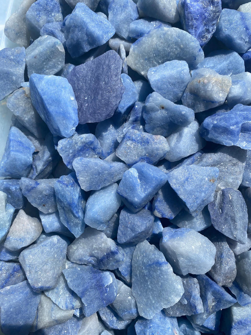Raw Blue Aventurine (Bulk) - New Moon Beginnings | New Moon Beginnings