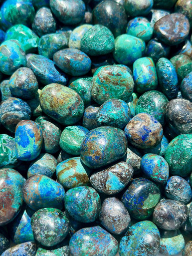 Azurite Tumbled Stone (Peru) | New Moon Beginnings