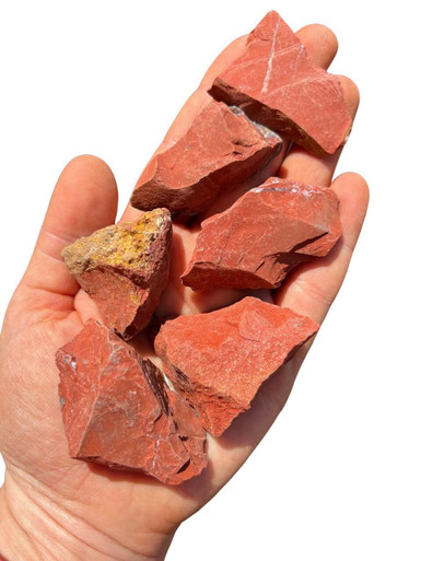 Raw Brecciated Red Jasper Stone | New Moon Beginnings