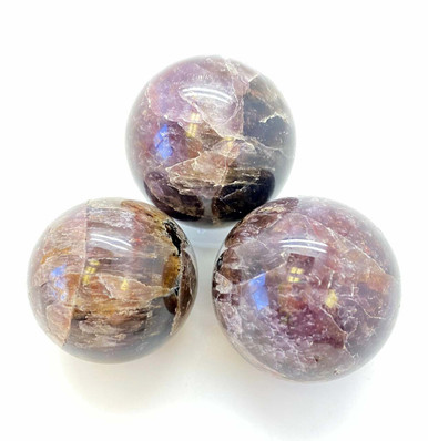 Super 7 Sphere - Polished Crystal | New Moon Beginnings