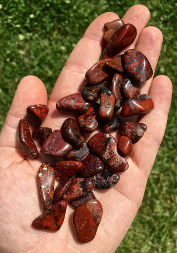 Home Décor Home & Living Tumbled Stone Scottish Red Jasper Scotland ...