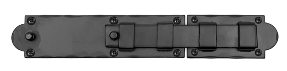 Stainless Steel Gate Stop - "L" Shape - Satin Black - 360 Yardware