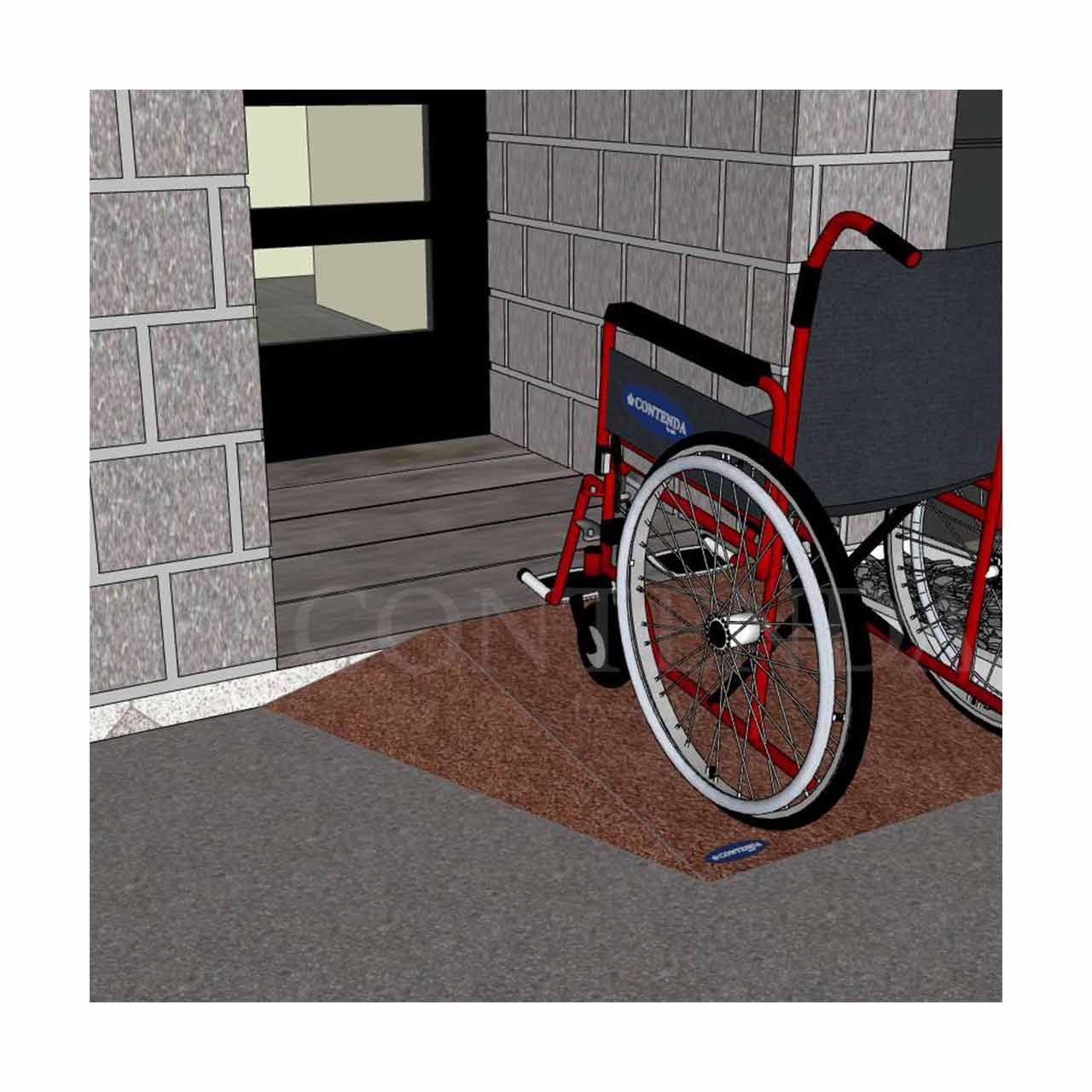 Rubber Threshold Ramp 100mm | Online Shop | Australian Made