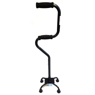 Small Base Quad Walking Stick Stand Aid | Australia