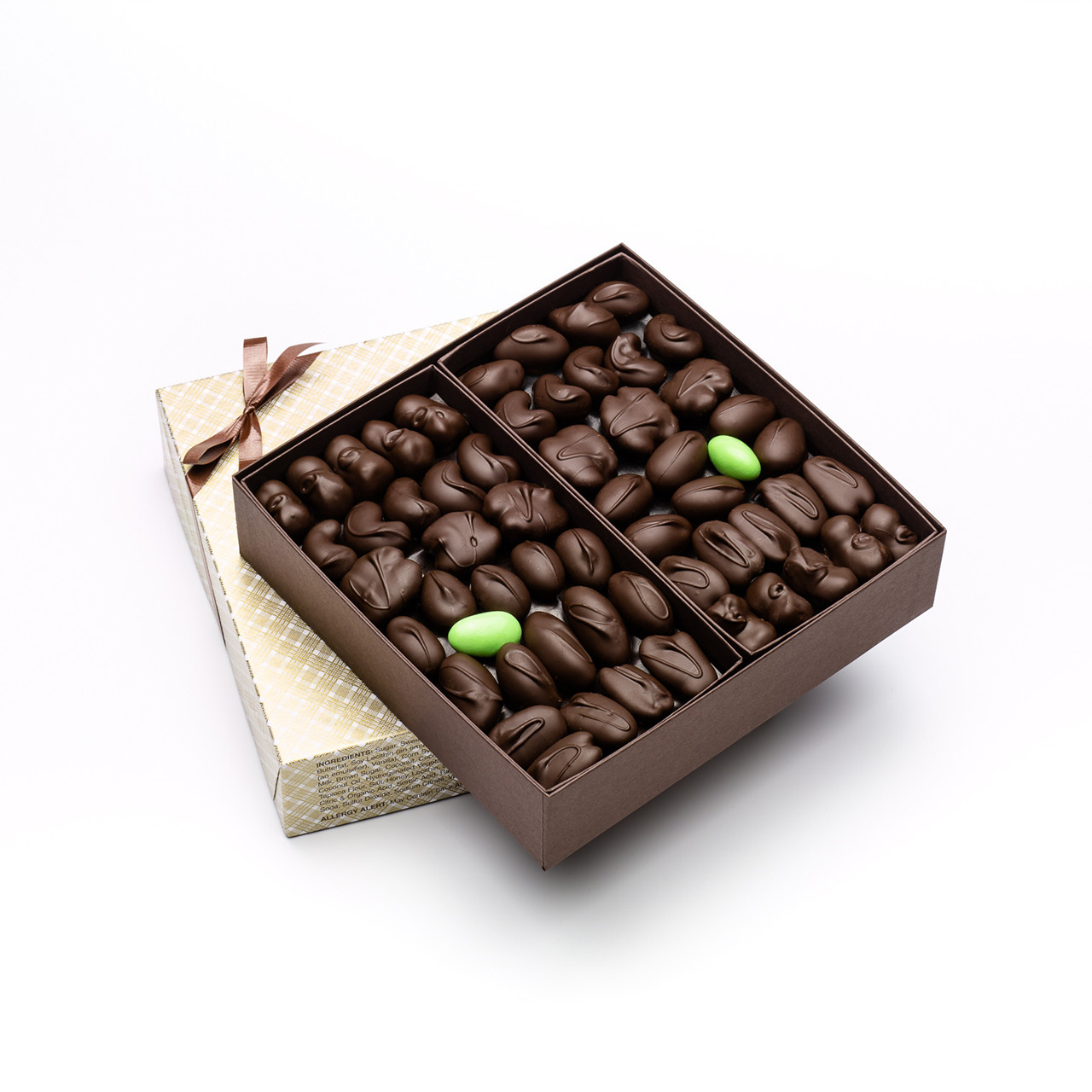 2 lb Box Chocolate Covered Nuts | Josh Early Candies