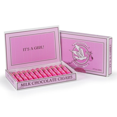 It's a Girl! Milk Chocolate Cigars| Josh Early Candies