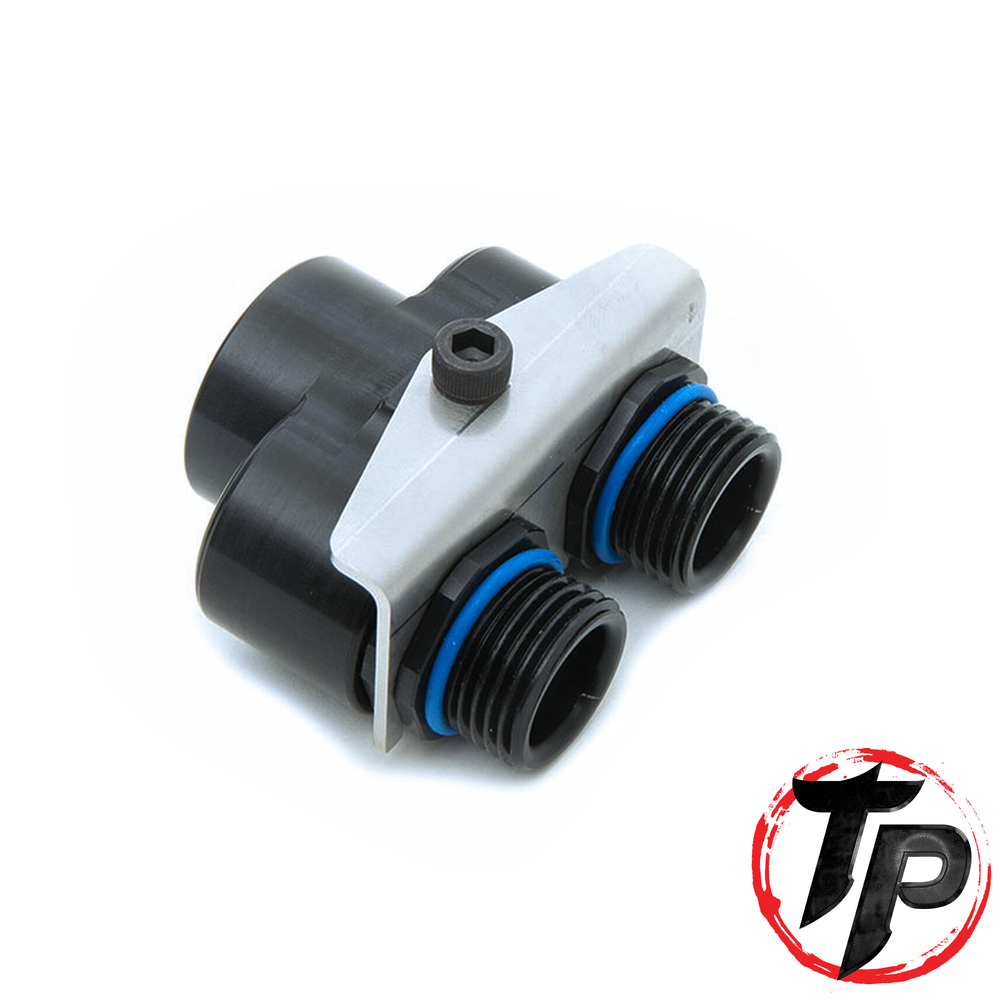 Single Inlet Dual Fuel Rail Adapter Kit | Tick Performance