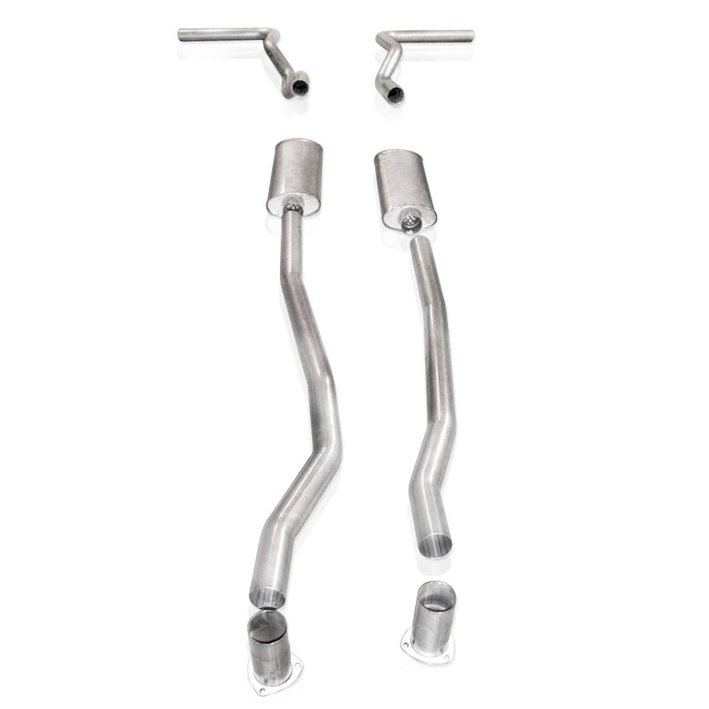 Catback Dual Chambered Round Mufflers Performance Connect - CT6773CS