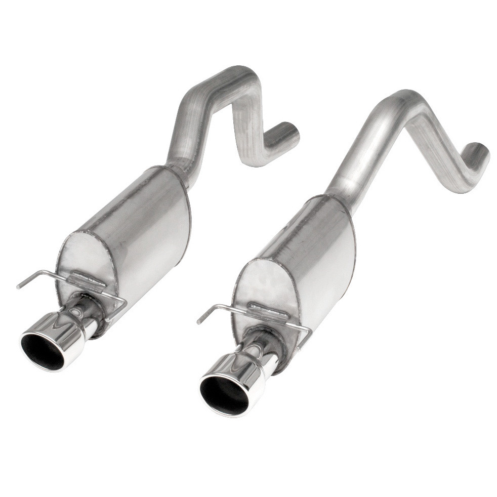 Axleback Dual Turbo S-Tube Mufflers Factory Connect - ZO6CB
