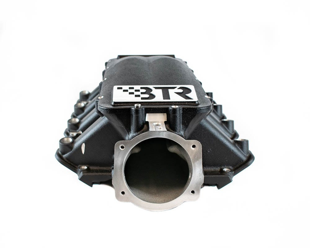 BTR EQUALIZER 3 INTAKE MANIFOLD - SQUARE PORT - BLACK POWDER COAT - IMA ...