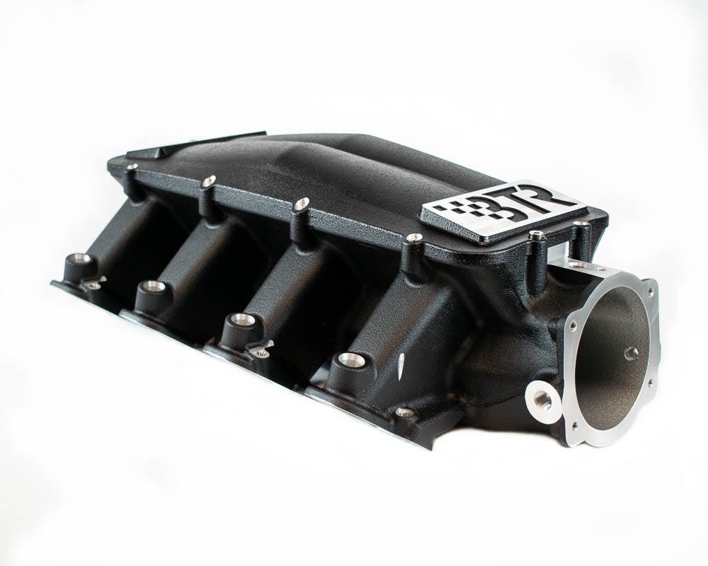 BTR EQUALIZER 3 INTAKE MANIFOLD - SQUARE PORT - BLACK POWDER COAT - IMA ...