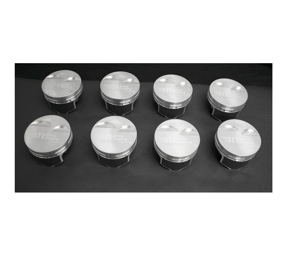 BTR PISTON SET - 4.065" BORE - 4.000" STROKE - 6.125" ROD - 5CC FLAT ...