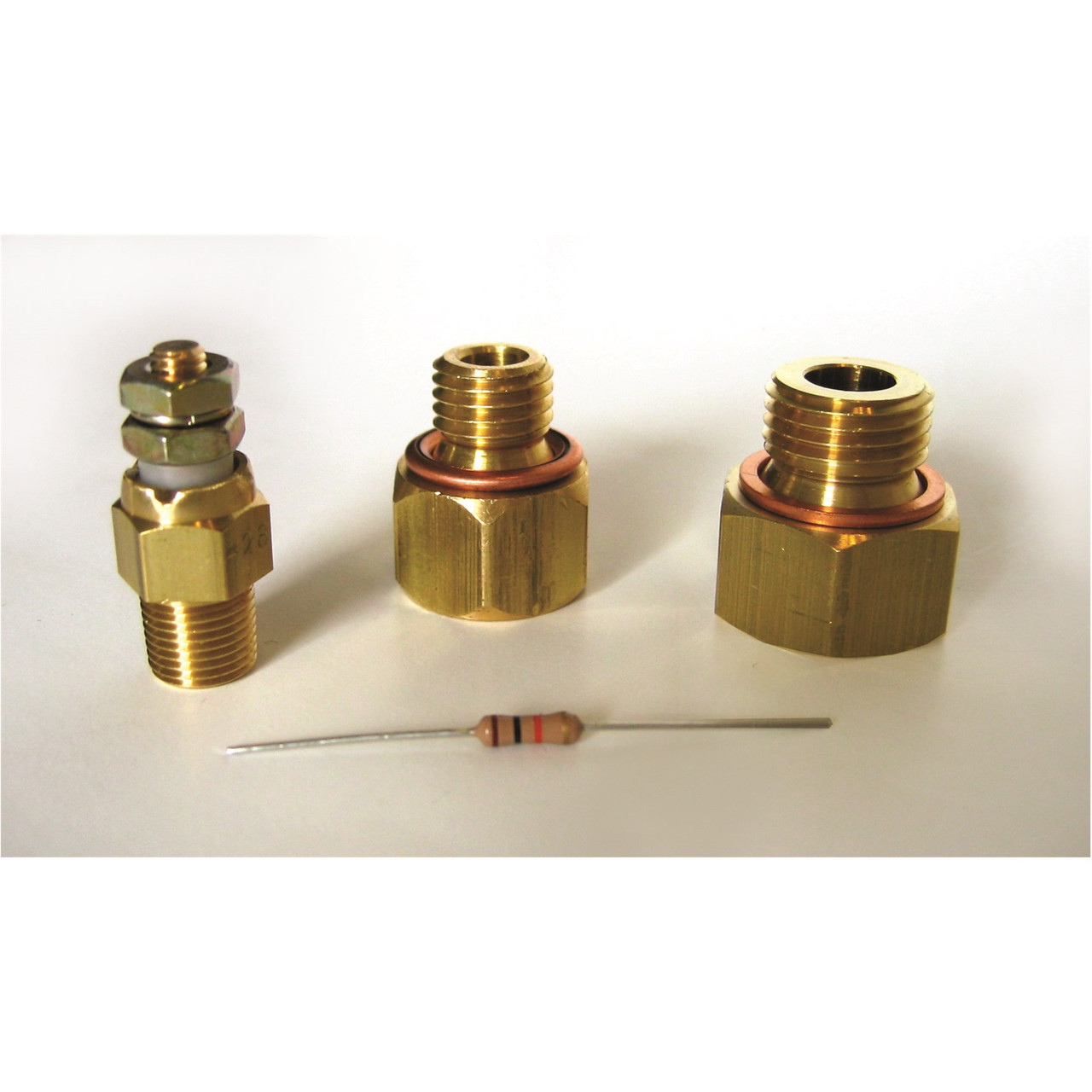GAUGE INSTALL KIT FOR LS ENGINES INCL. FITTINGS SHORT TEMP SENSOR ...