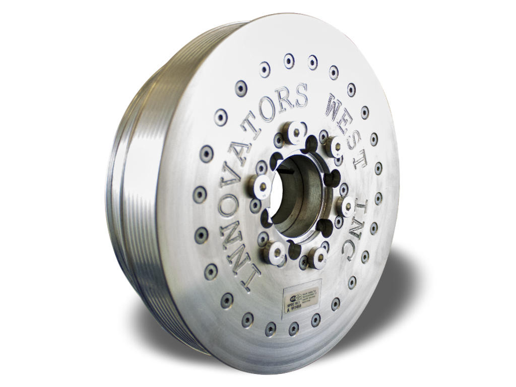 Innovators West LSX 8-Rib LSX Harmonic Balancer for Gen 5 Camaro, LS ...