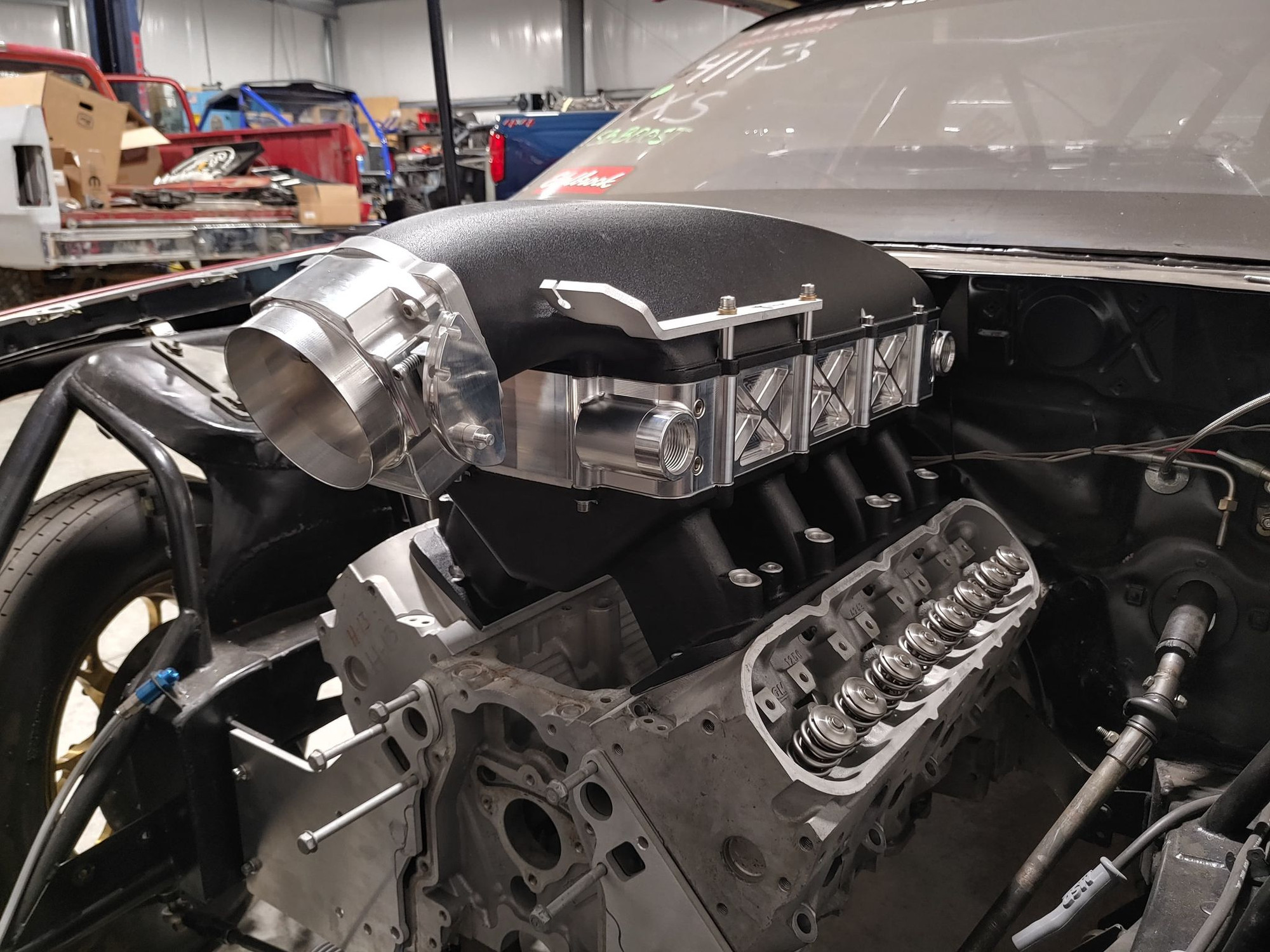 Texas Speed Titan Intake Throttle Cable Bracket | Tick Performance