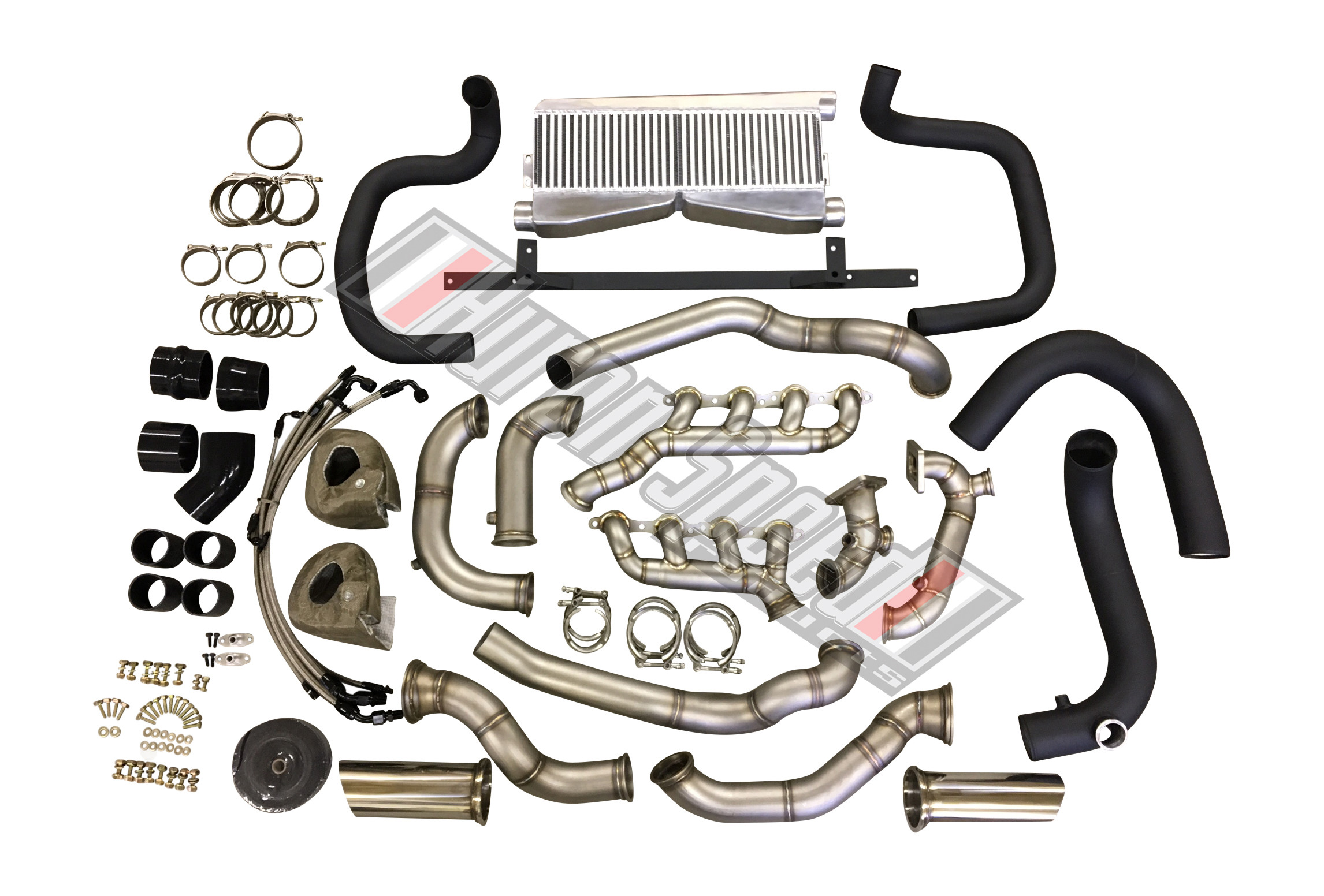 Huron Speed V3 Twin T4 Turbo Kit for 1998-2002 Fbody #HSPV3TT - Tick ...