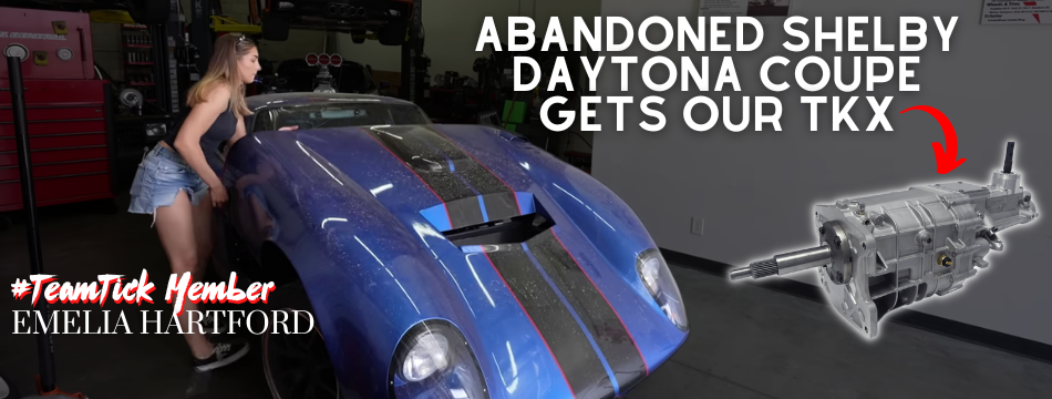 Emelia's Shelby Daytona Coupe - Tick Performance Inc