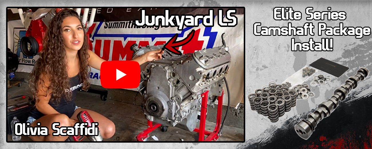 Olivia Scaffidi's 5.3 LS Cam Kit Install In Her Junkyard LS - Tick ...