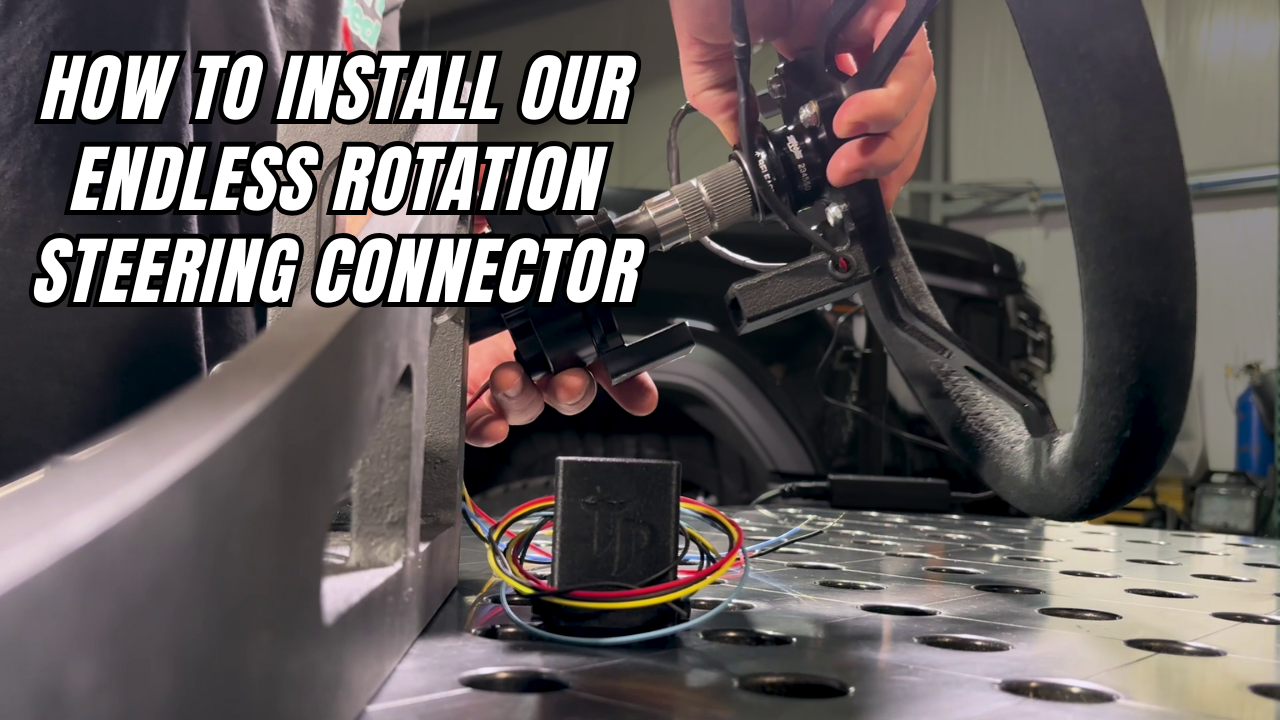 Installing the Endless Rotation Steering Connector - Tick Performance Inc