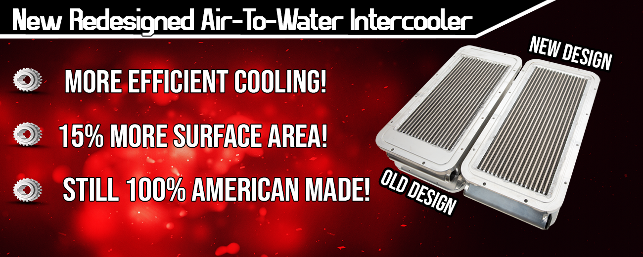 We Redesigned The Full Sized Air-To-Water Intercooler! - Tick ...