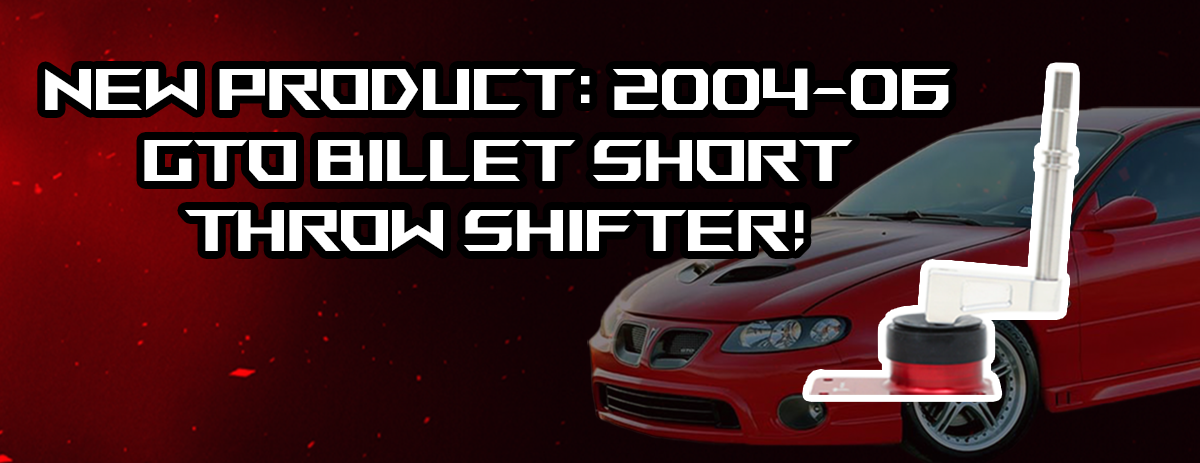 New GTO Short Throw Shifter! - Tick Performance Inc