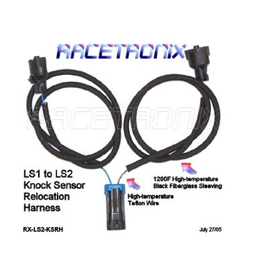 Racetronix LS1 to LS2 Knock Sensor Plug n' Play Conversion Harness ...