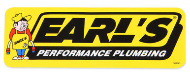 Earls Aluminum Adapters, Bulkhead Nut -3, Part #592403ERL