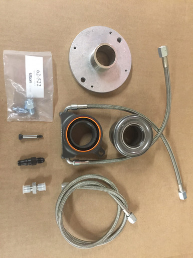 Short Tilton Adjustable Slave with RPS Piston and bearing, MC adaptor ...