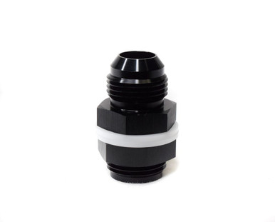 BTR FUEL CELL BULKHEAD - 12AN - BLACK - BHK-FC-012 - Tick Performance Inc