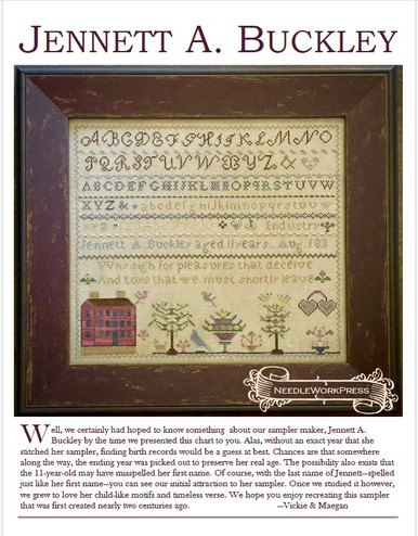Jennett A Buckley Red House Sampler
