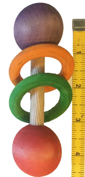Wooden Rattle | The Bird Toy Store