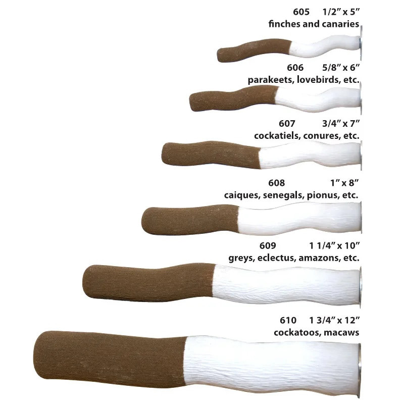 Perch & Groom Medium Bird Perch | The Bird Toy Store
