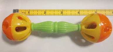 Barbell Rattle | The Bird Toy Store