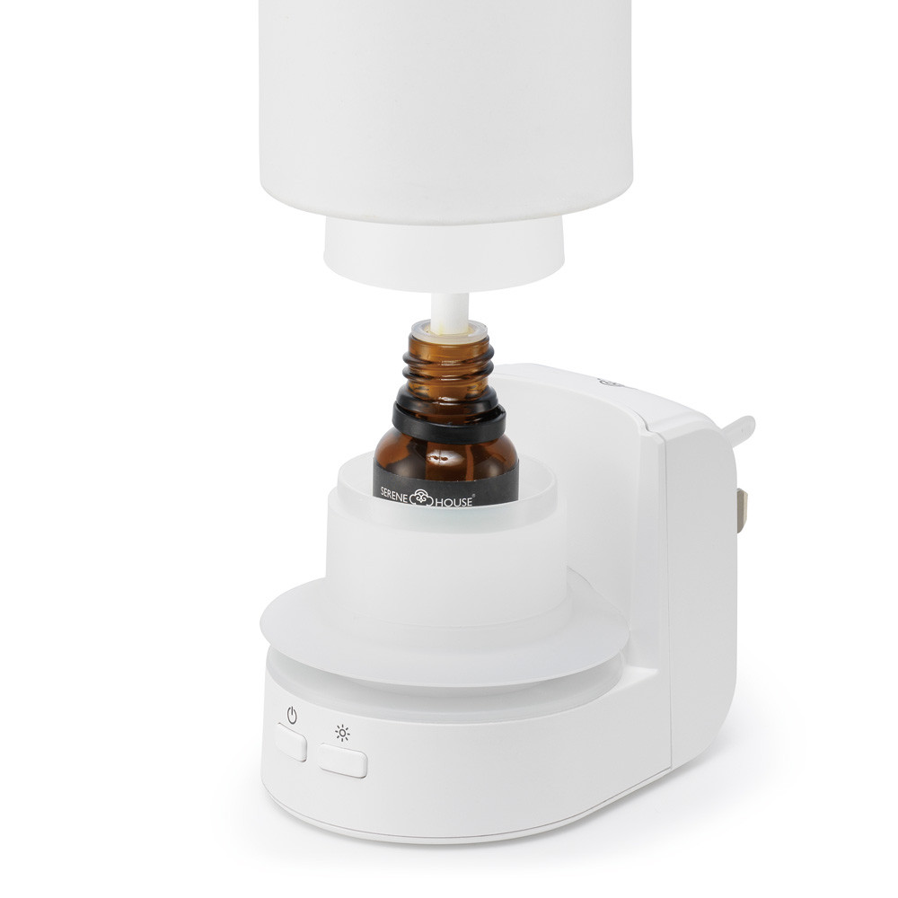 Pure White Ceramic Essential Oil Wall-Plug