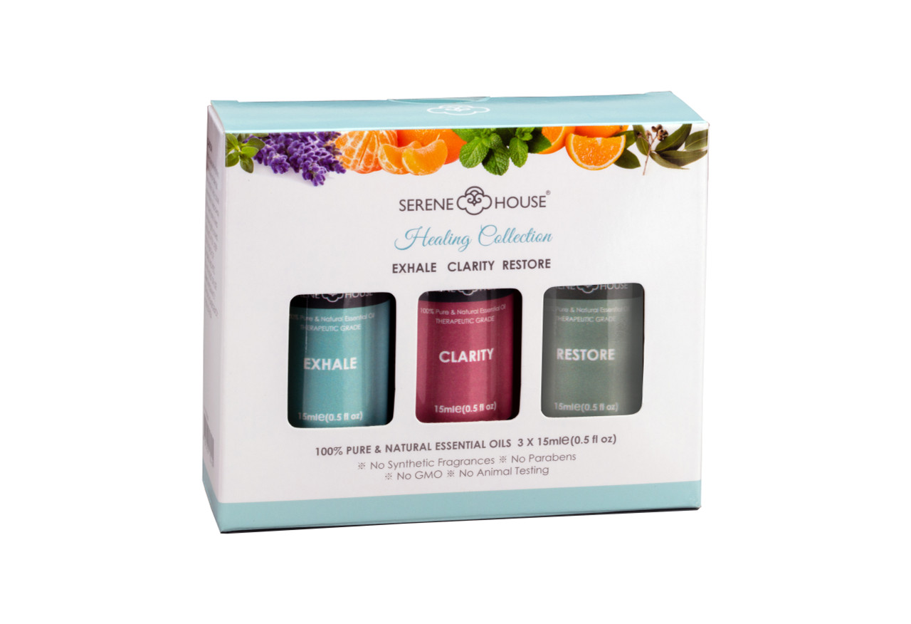 Healing Set - 100% Natural Essential Oil Gift Set