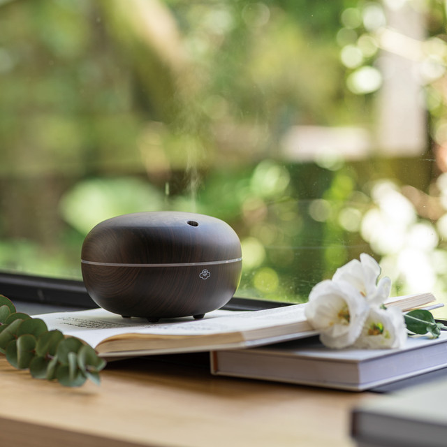 Macaron Dark Wood Ultrasonic Diffuser