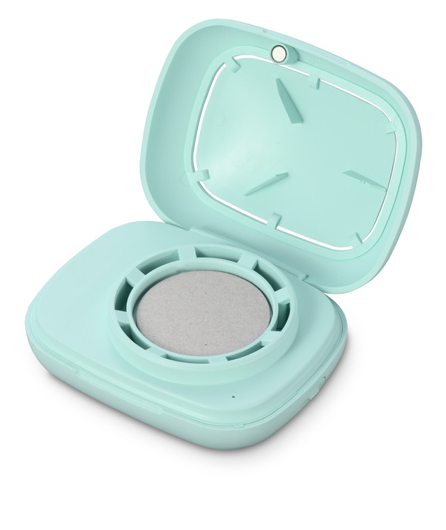 Pebble Green Portable Fan Diffuser