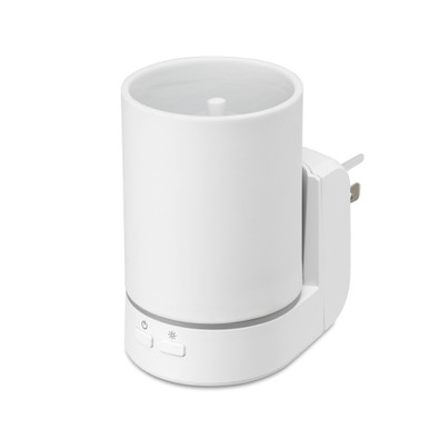 Pure White Ceramic Essential Oil Wall-Plug