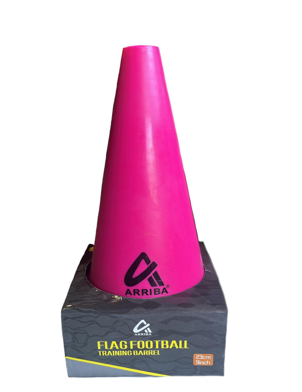 FIELD CONES 9 INCH - SET OF 10 PINK - ARRIBA SPORTS