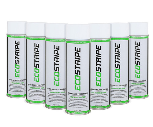 16 OZ ECOSTRIPE FIELD PAINT SET OF 12 AEROSOL CANS - ARRIBA SPORTS