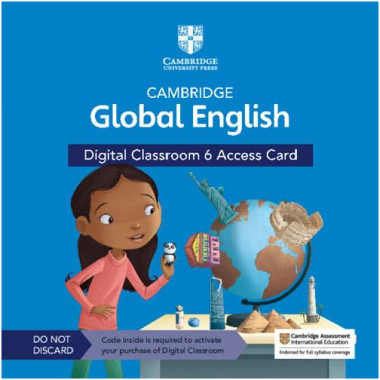 Cambridge Global English Digital Classroom 6 Access Card (1 Year Site ...