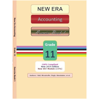 New Era Accounting Grade 11 Exercise Book - ISBN 9781920321864