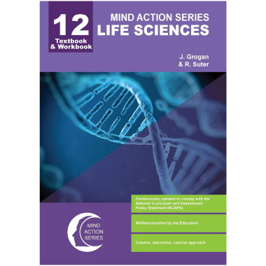 Mind Action Series Life Sciences Textbook & Workbook NCAPS - Grade 12 - Bound - ISBN 9781776117161