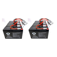 SPS Brand 24V 16Ah Replacement RBC12P Battery Cartridge for APC RBC12 ...