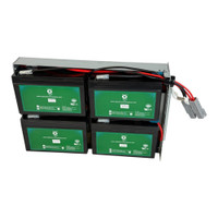 SPS Brand SG-APCRBC23 Replacement Battery Cartridge for APC RBC23 Smart-UPS